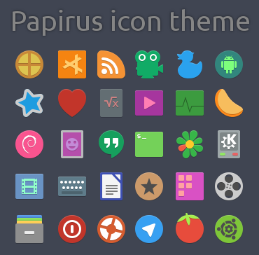 Instalar los iconos Papirus en Linux – DonnierocK